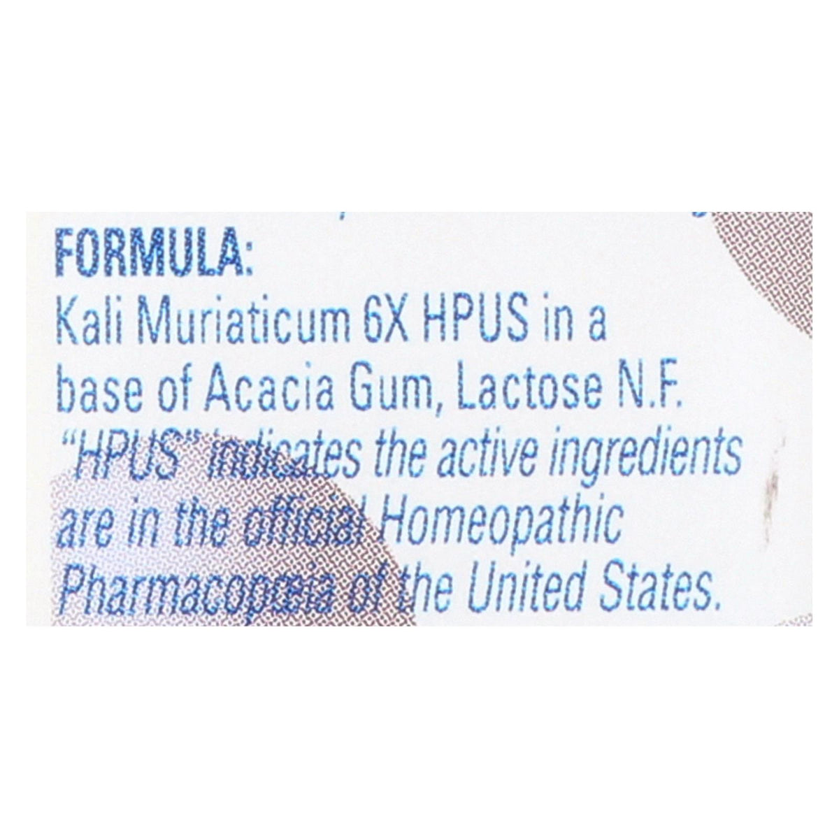 Hyland's No.5 Kali Mur. 6x - 500 Tablets – Tangy Herb