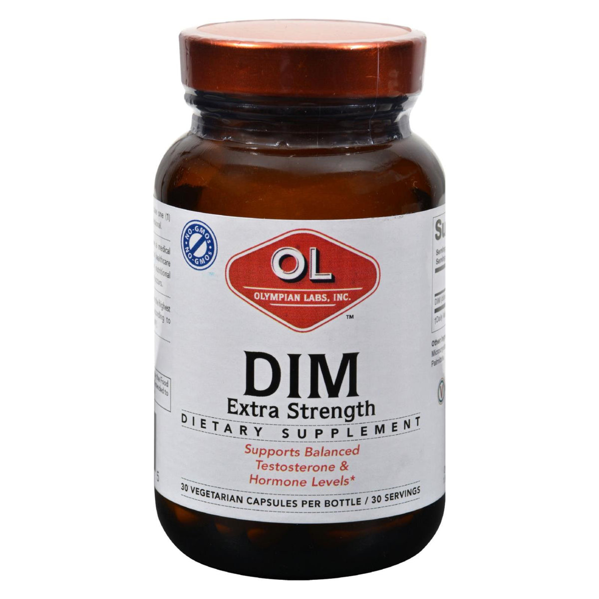 Olympian Labs Dim - Extra Strength - 30 Vegetarian Capsules – Tangy Herb