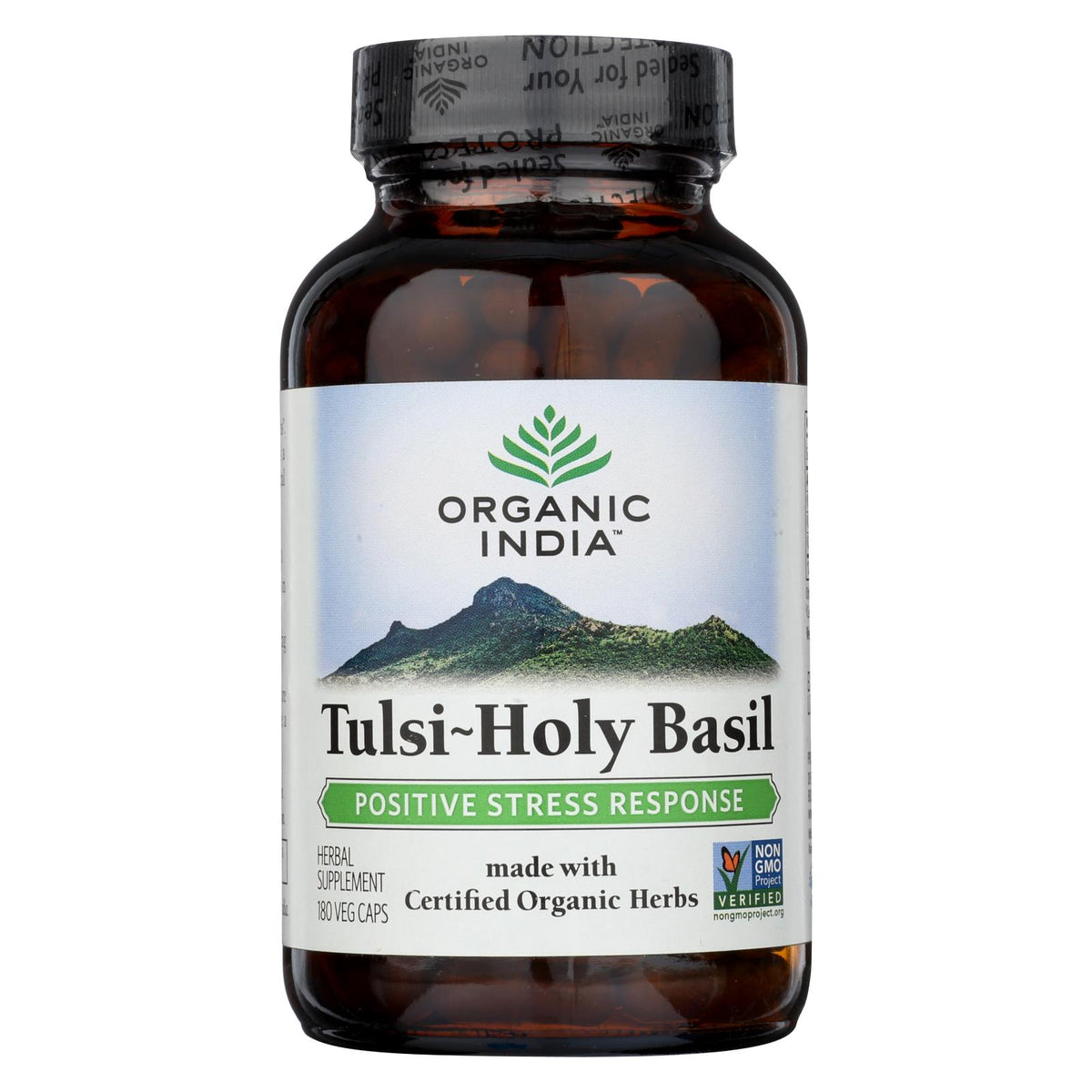 Organic India Holy Basil Supplement - Tulsi - 180 Vege Capsules – Tangy ...